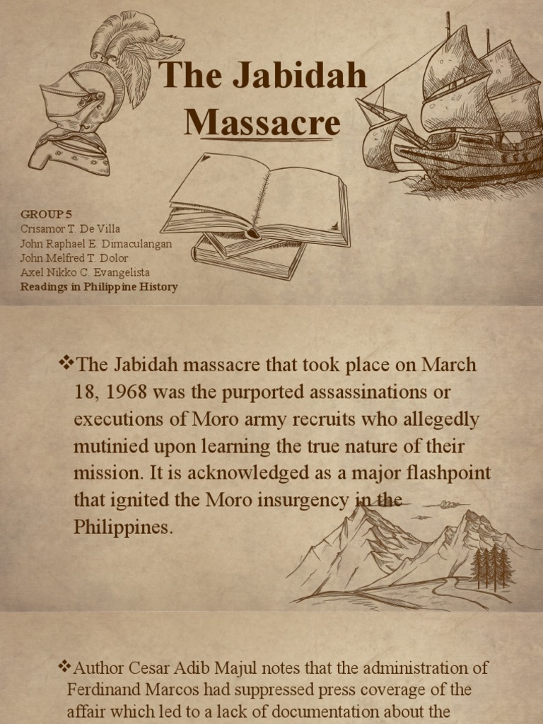 The Jabidah Massacre | PDF