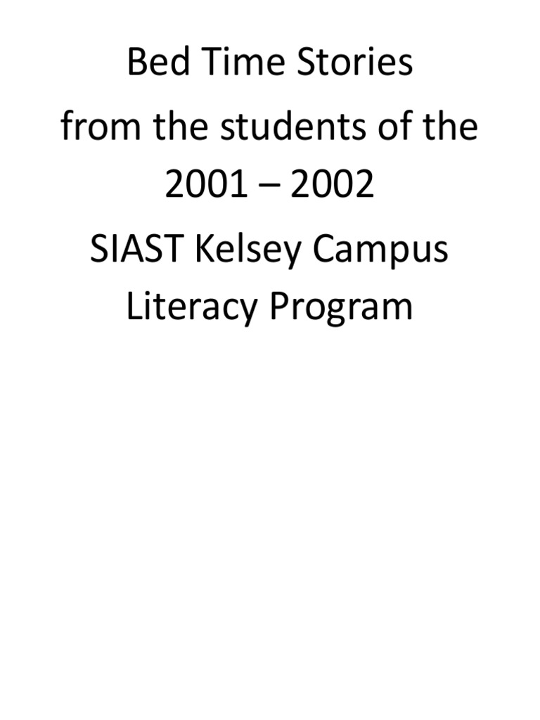 Bed Time Stories | PDF