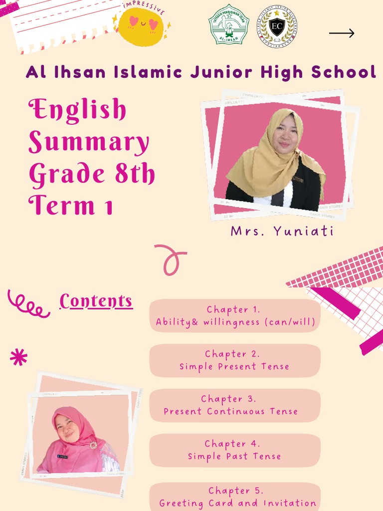 English Grade 8th | PDF