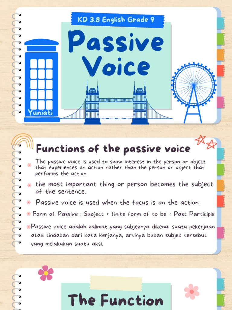 Passive Voice | PDF