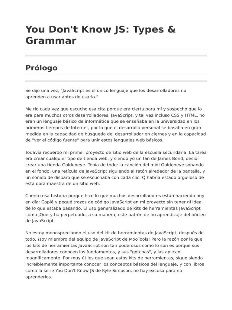 Types and Grammar | PDF