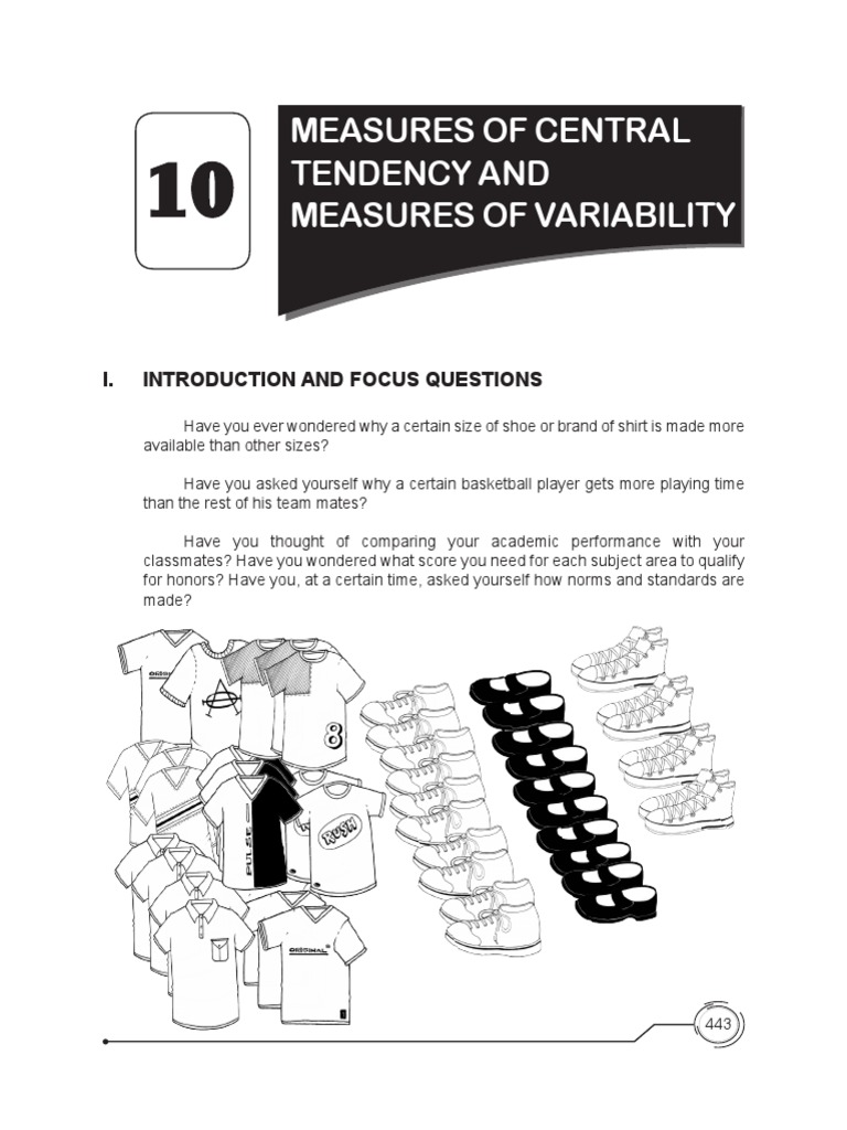Central Tendency & Variability Guide | PDF