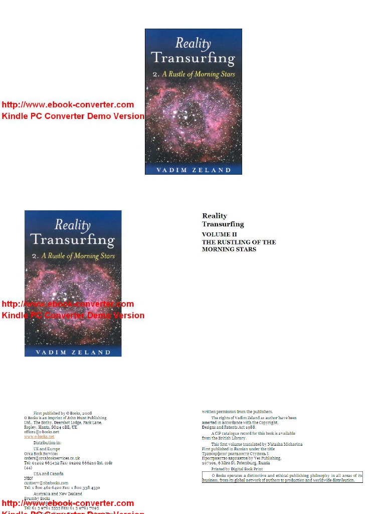 Reality Transurfing 2 A Rustle of Mornin | PDF