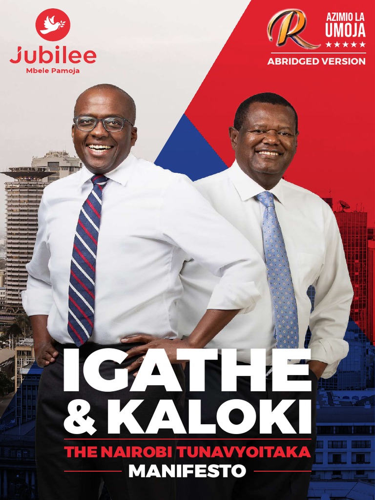 Polycarp Igathe - Philip Kaloki Nairobi Manifesto | PDF