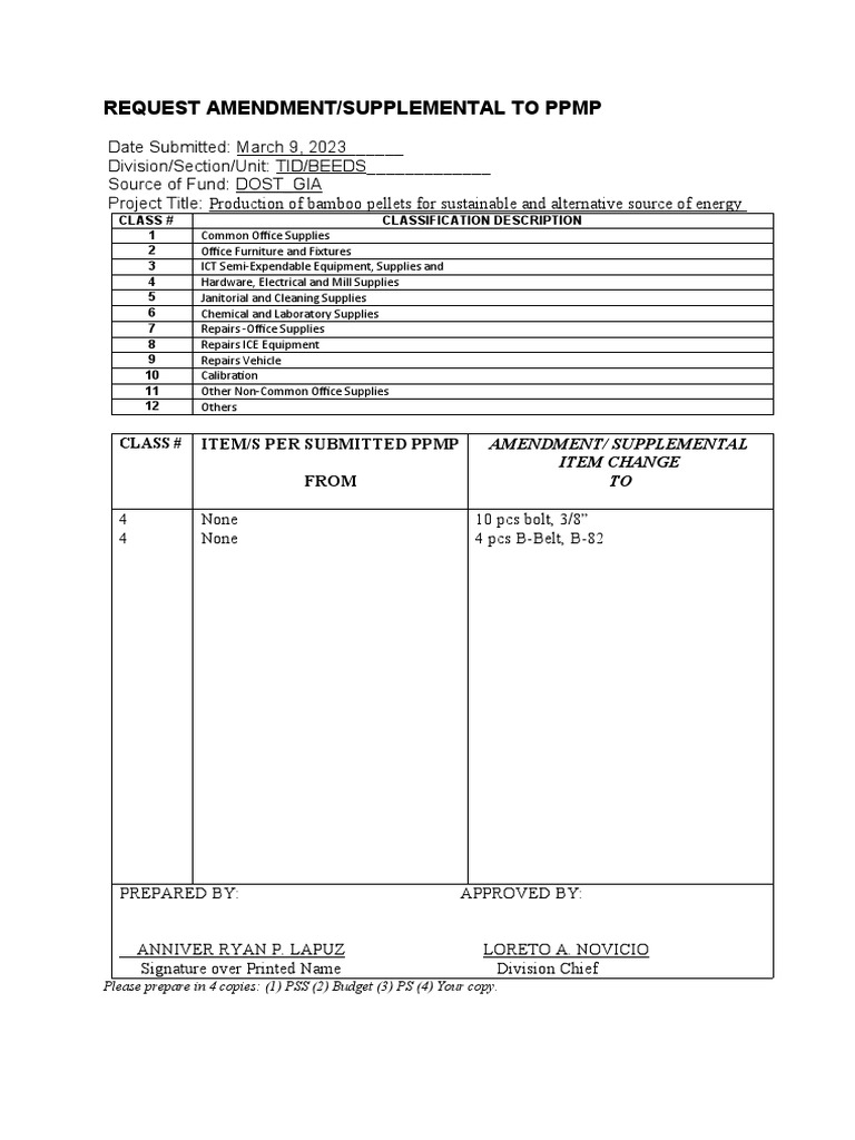 AMENDMENT Bolts and Belts | PDF