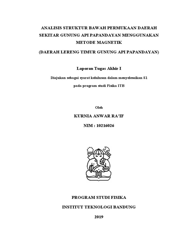 Draft TA 1 - Kurnia Anwar Ra'if 10216026 | PDF