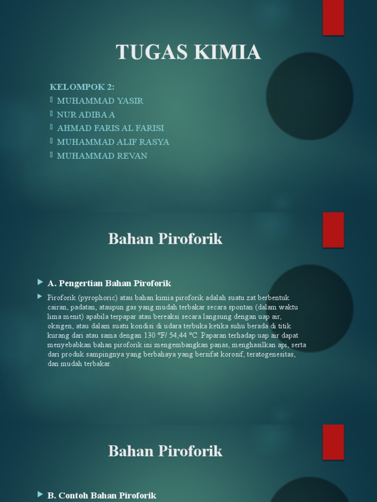 TUGAS KIMIA Yasir | PDF