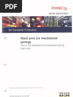 Din en 10270-1 | PDF | Strength Of Materials | Wire