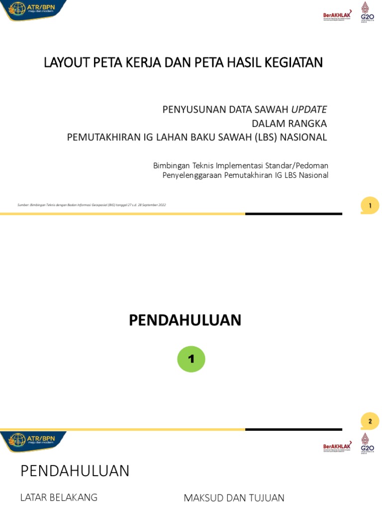 05 - Materi Layout Peta Kerja - 22012023 | PDF