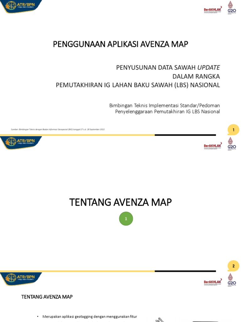 06 - Materi Lapang Avenza Map - 22012023 | PDF | Komputer