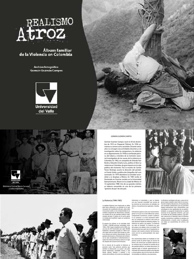 Realismo Atroz-Album Familiar de La Violencia en Colombia | PDF ...