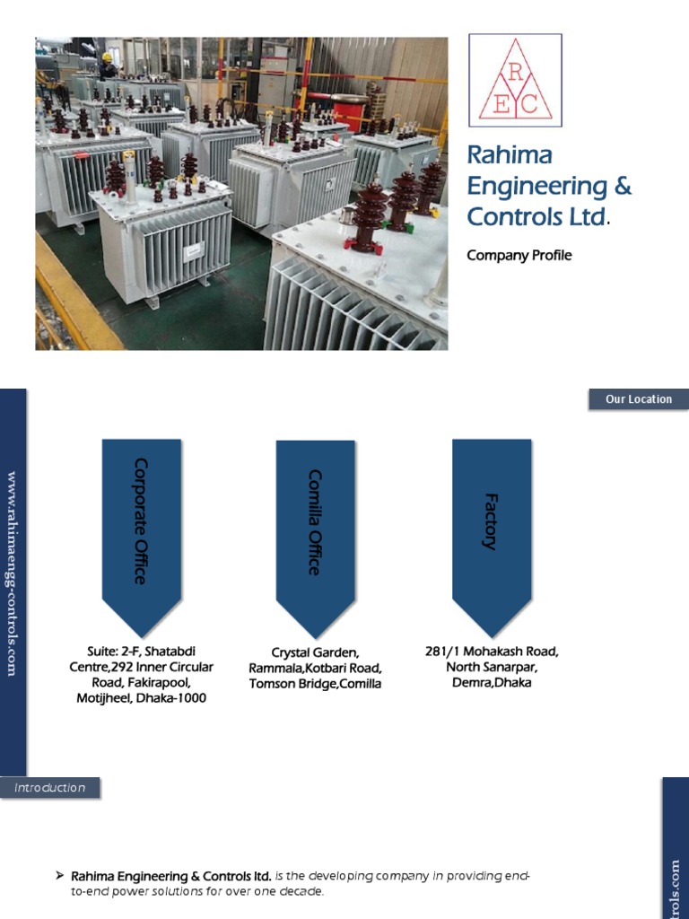 Rahima Engineering Profile | PDF | Business | Technology & Engineering