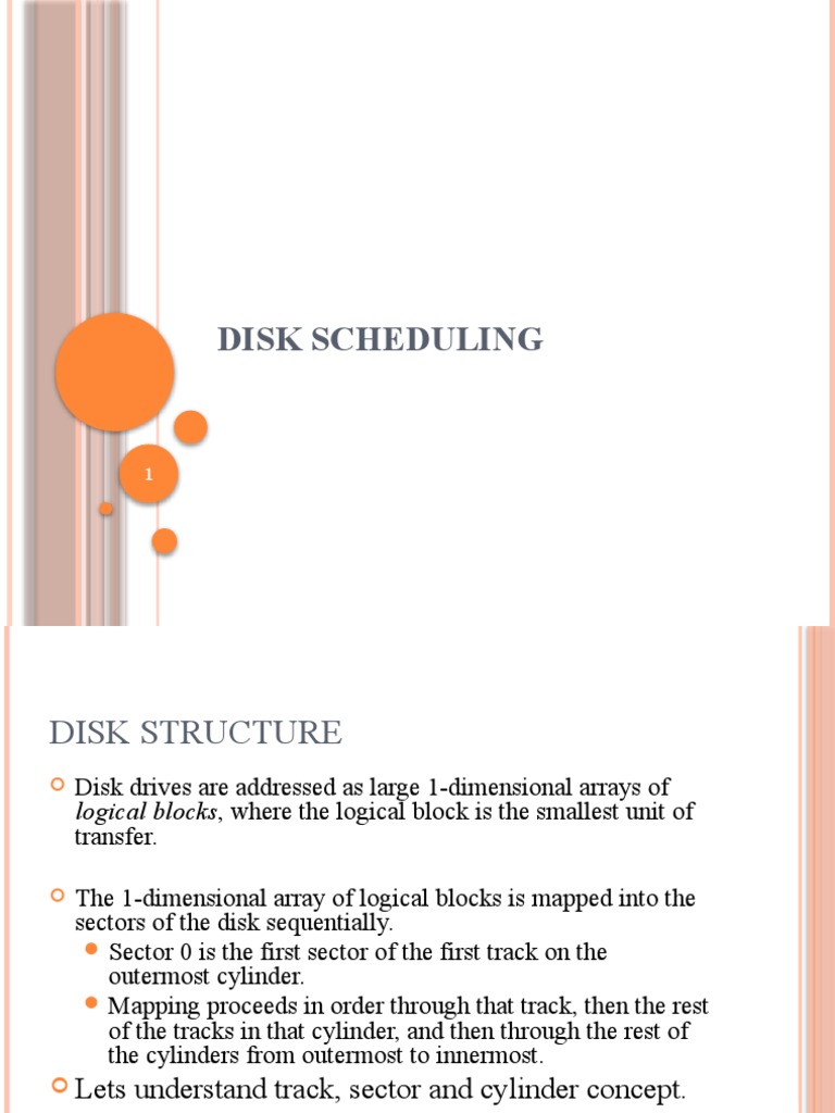 Disk Scheduling Algorithms Explained | PDF | Technology & Engineering