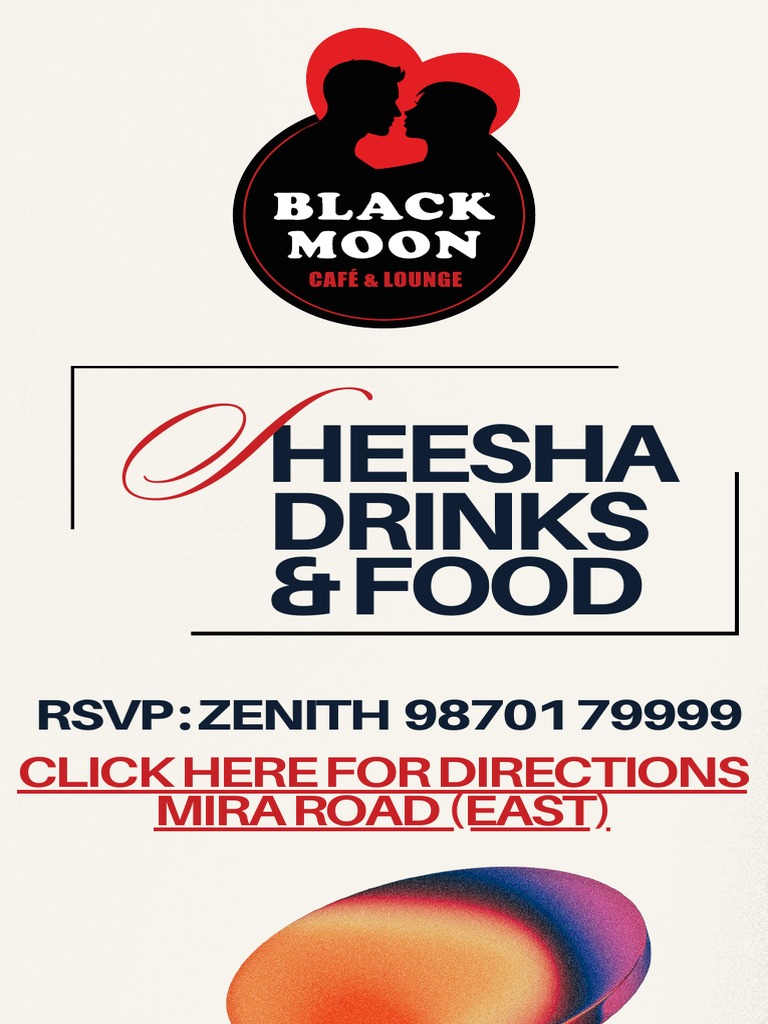 Black Moon Cafe & Lounge | PDF