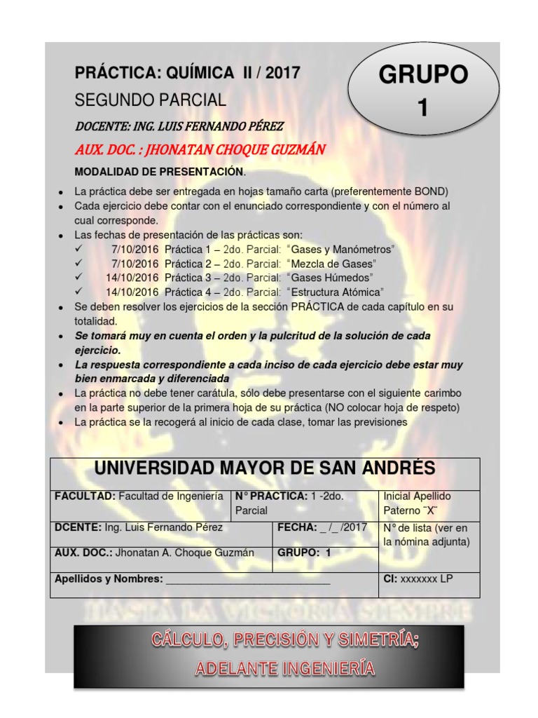 2-p Pract Aux. Prefas QMC | PDF | Ciencia y matemáticas | Tecnología