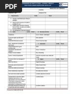 Portacabin Inspection Checklist | PDF | Ac Power Plugs And Sockets ...