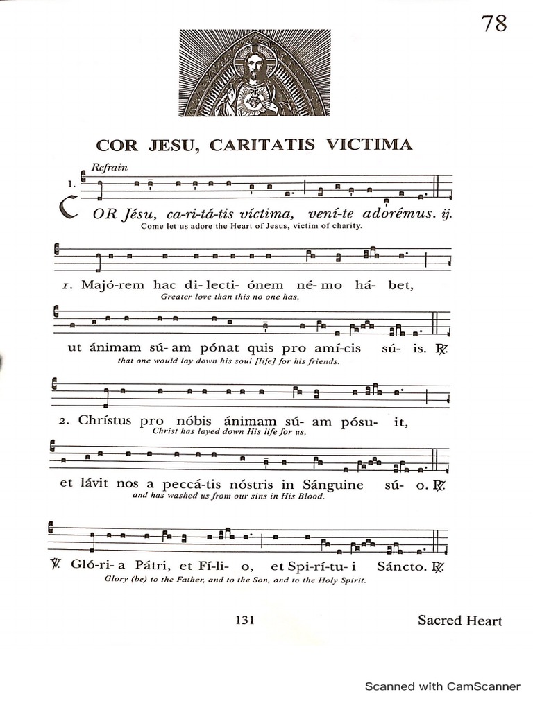 Cor Jesu Caritatis Victima | PDF