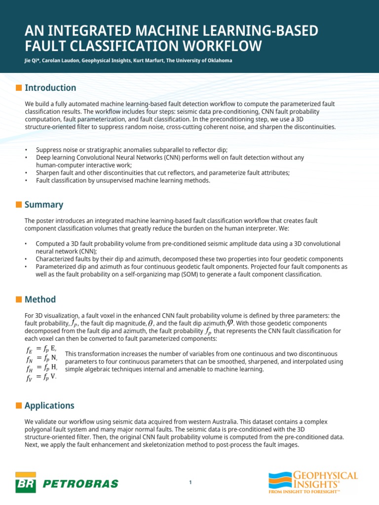 An Integrated Machine Learning Based Fault Classification Workflow | PDF An Integrated Machine Learning Based Fault Classification Workflow | PDF
