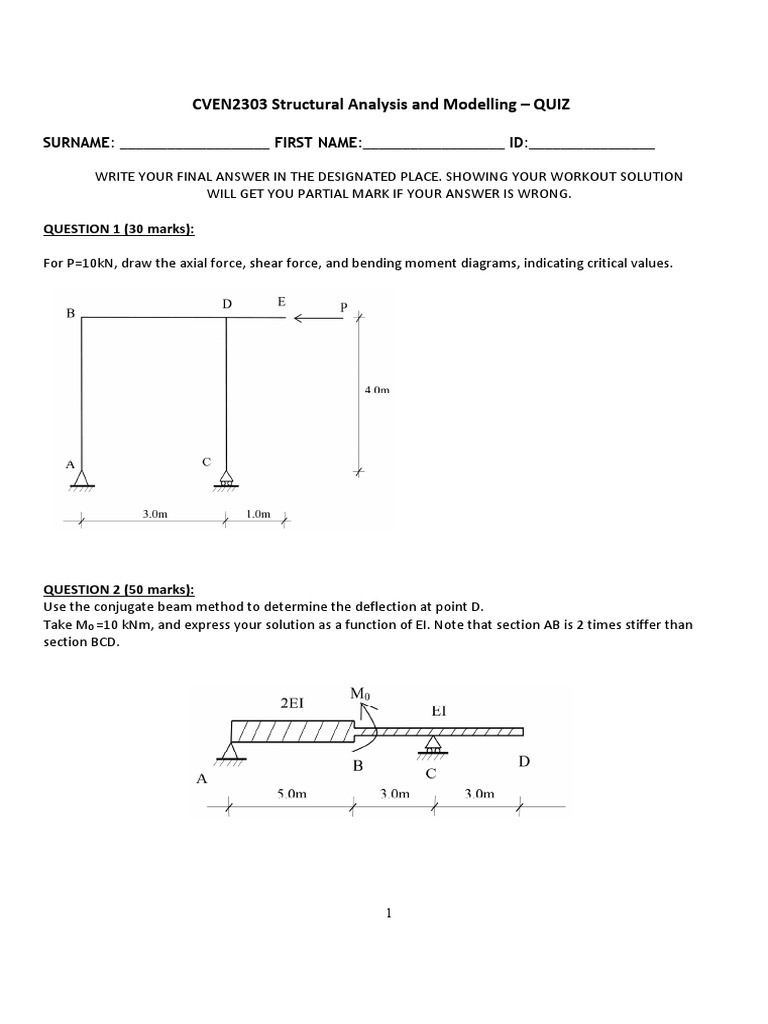 Mid-Term 2019 Solution | PDF