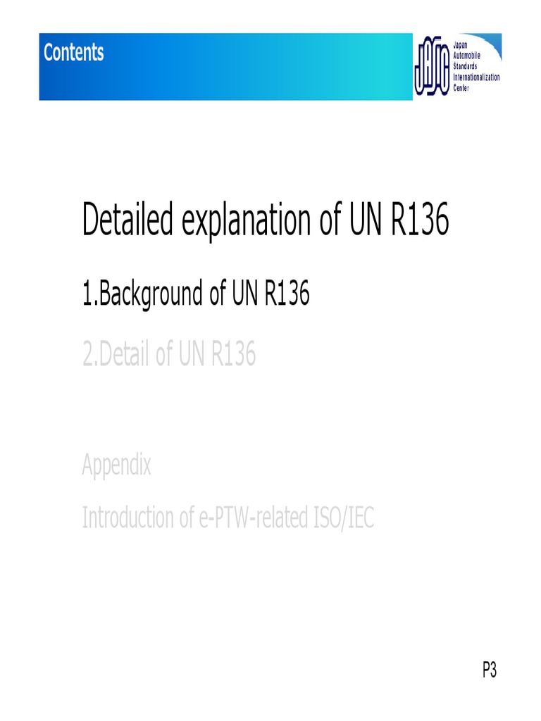 UN R136 - Removed | PDF
