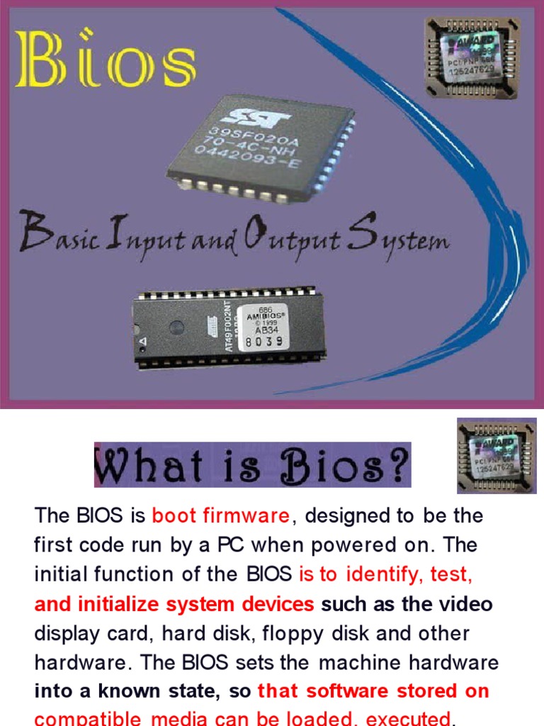 BIOS | PDF