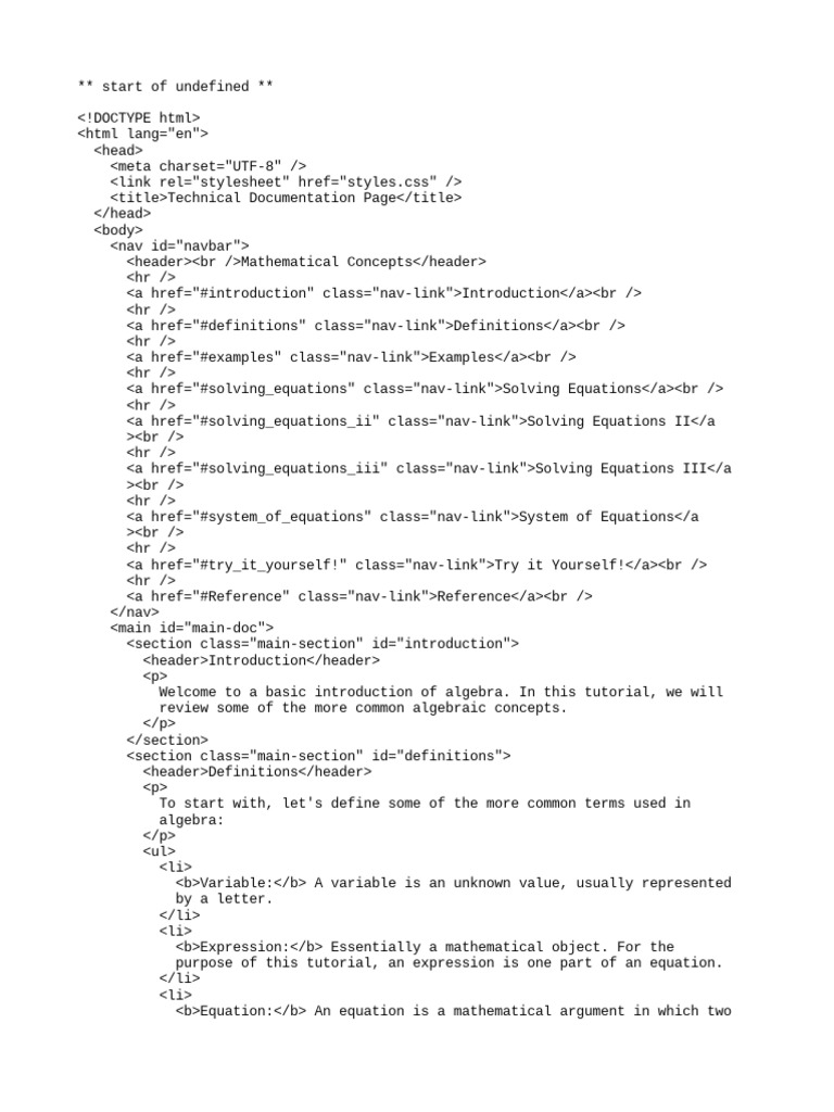 Build A Technical Documentation Page | PDF Build A Technical Documentation Page | PDF