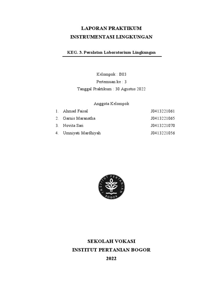 B03 - LAP - Pertemuan 3 | PDF