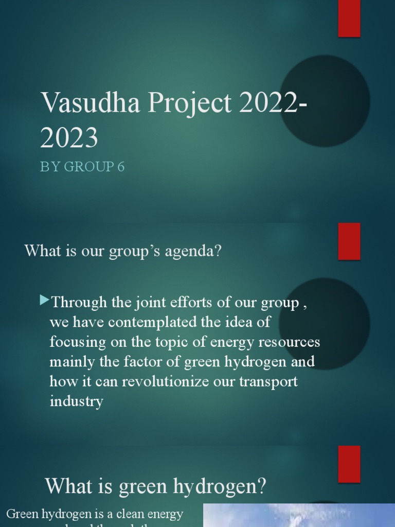 Vasudha Project 2022-2023 | PDF