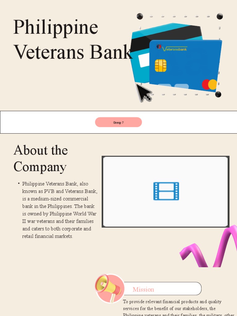 Philippine Veterans Bank Overview | PDF