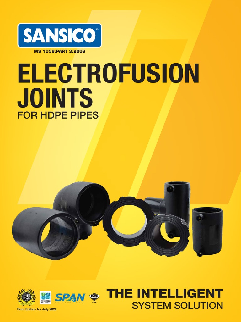 Sansico Electrofusion Joint Catalogue | PDF