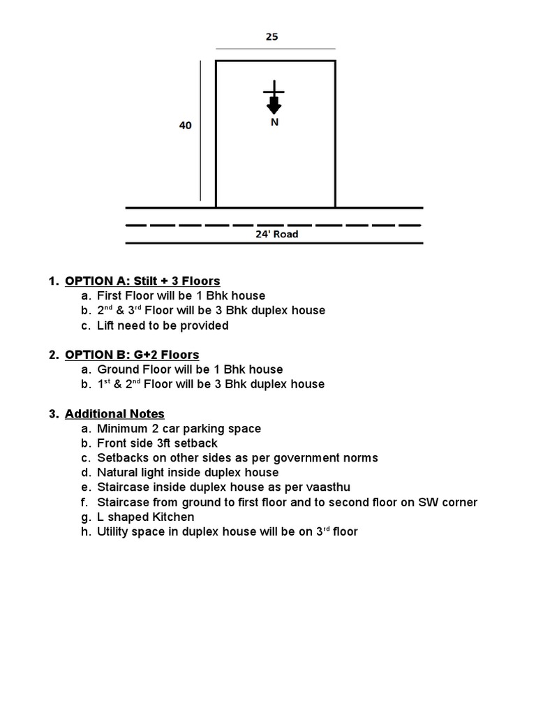 House Plan Requirements | PDF