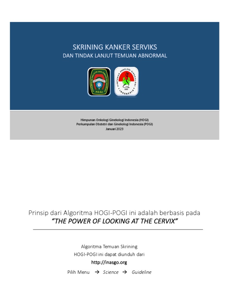 Guideline HOGI POGI - HPV | PDF
