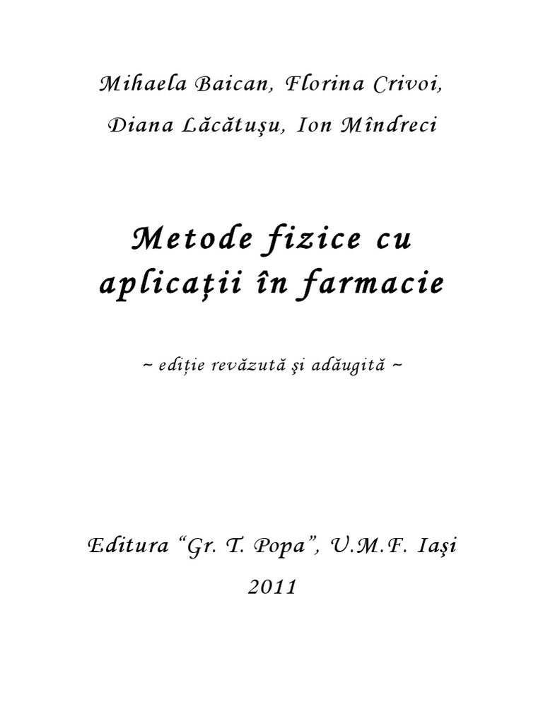 Carte Biofizica Print 180 Ex | PDF