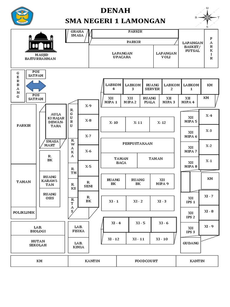 Denah Smasa 2023-2024 | PDF
