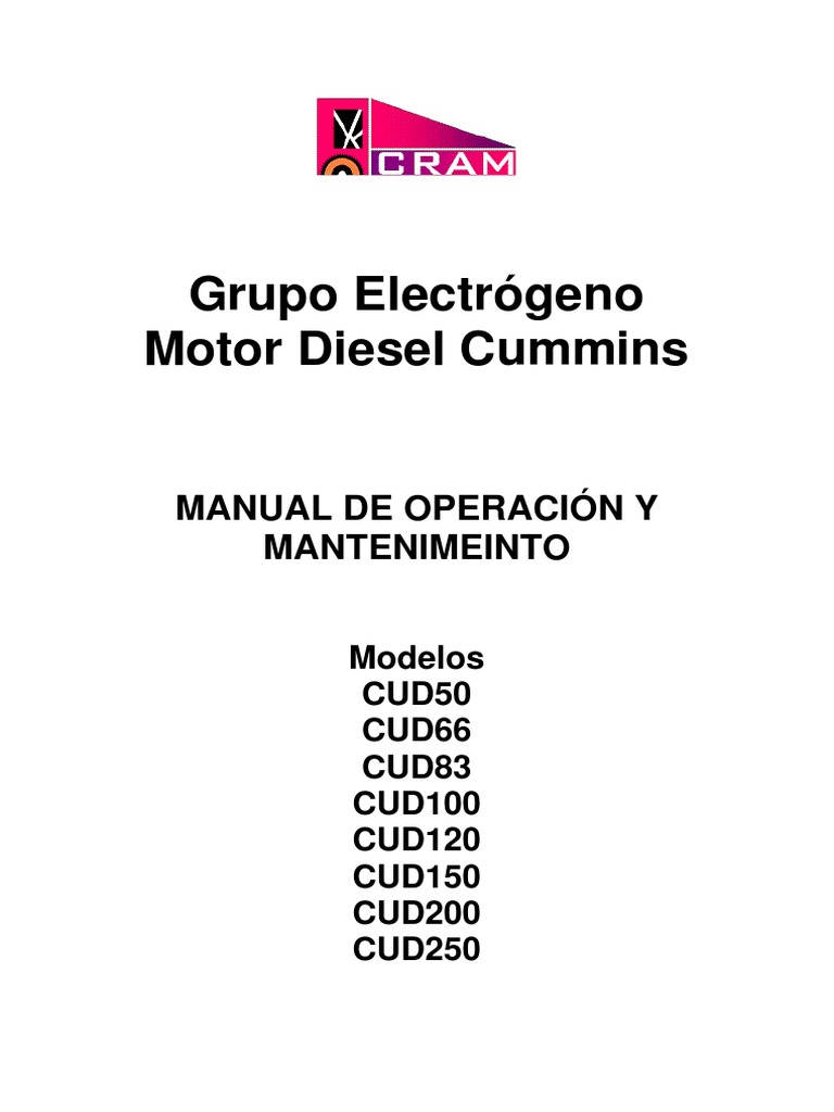 Manual Cummins | PDF | Tecnología e ingeniería