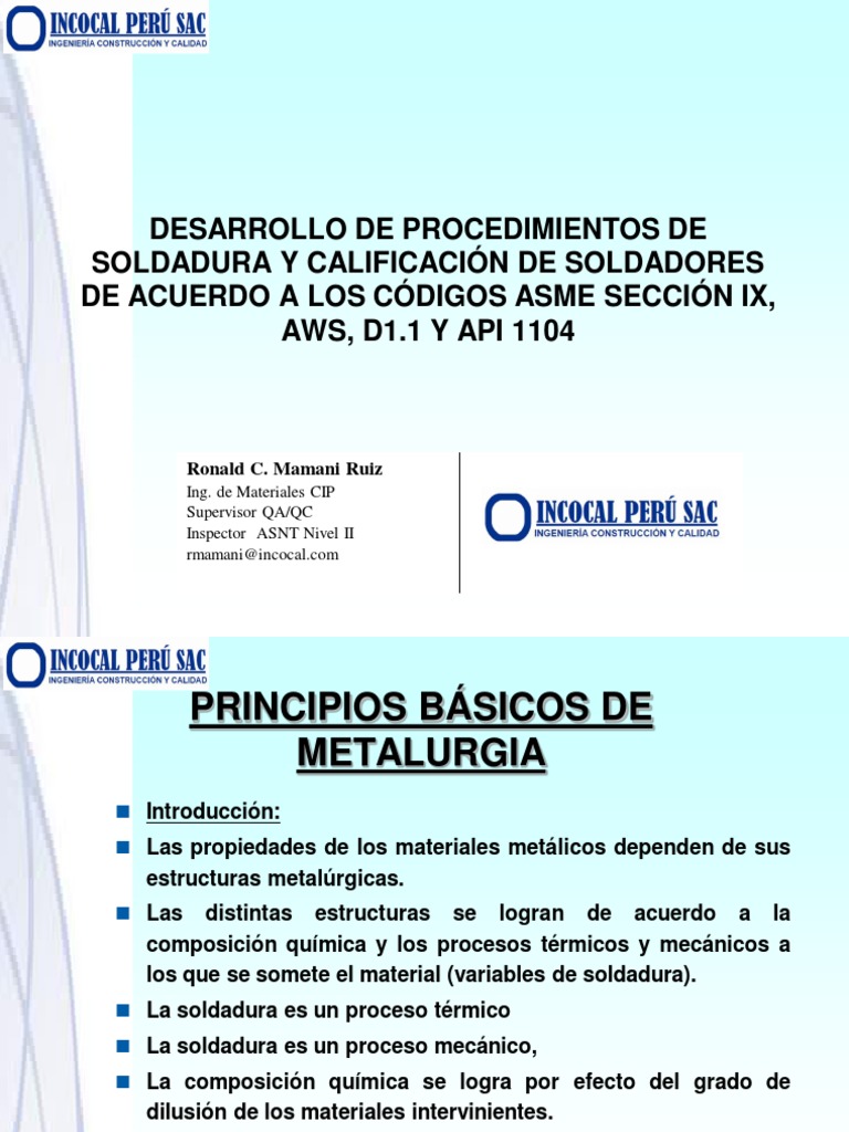 Metalurgia y Soldadura Avanzada | PDF | Tecnología