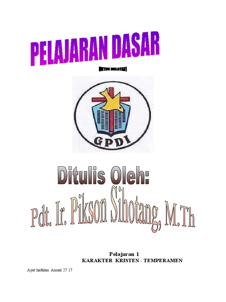 Makalah Pikson | PDF | Pengembangan Diri