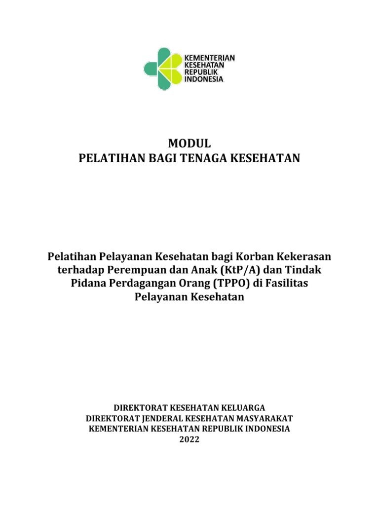 MODUL PELATIHAN - KtPA - NAKES | PDF