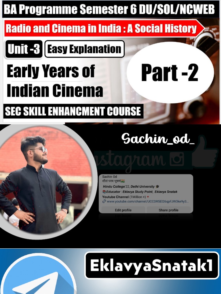 unit 3 part 2 radio and cinema | PDF