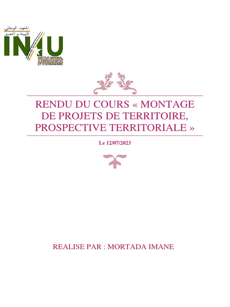 Prospective Territoriale | PDF
