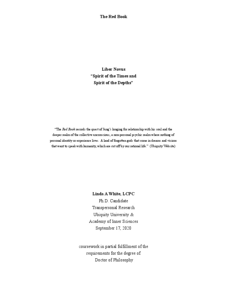 The Red Book by Carl Jung | PDF