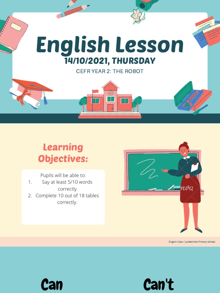 CEFR YEAR 2 Unit 8 (THE ROBOT) | PDF