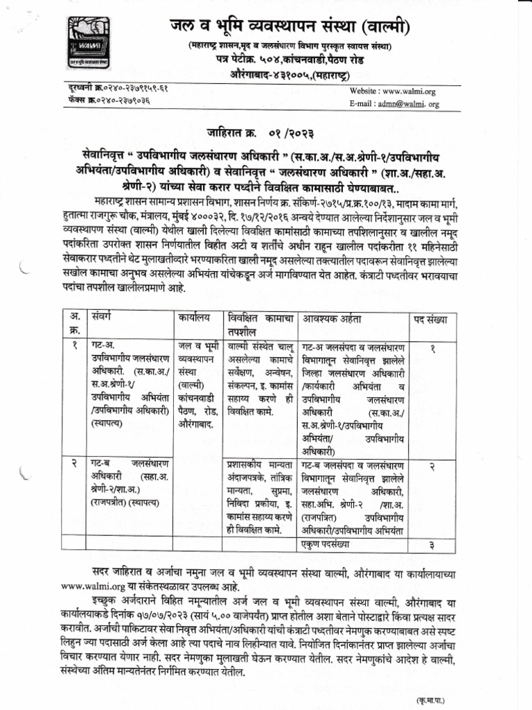 Walmi Soil and Water Conservation | PDF