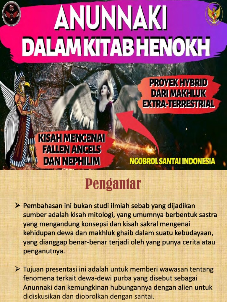 Anunnaki Dalam Kitab Henokh | PDF | Sejarah