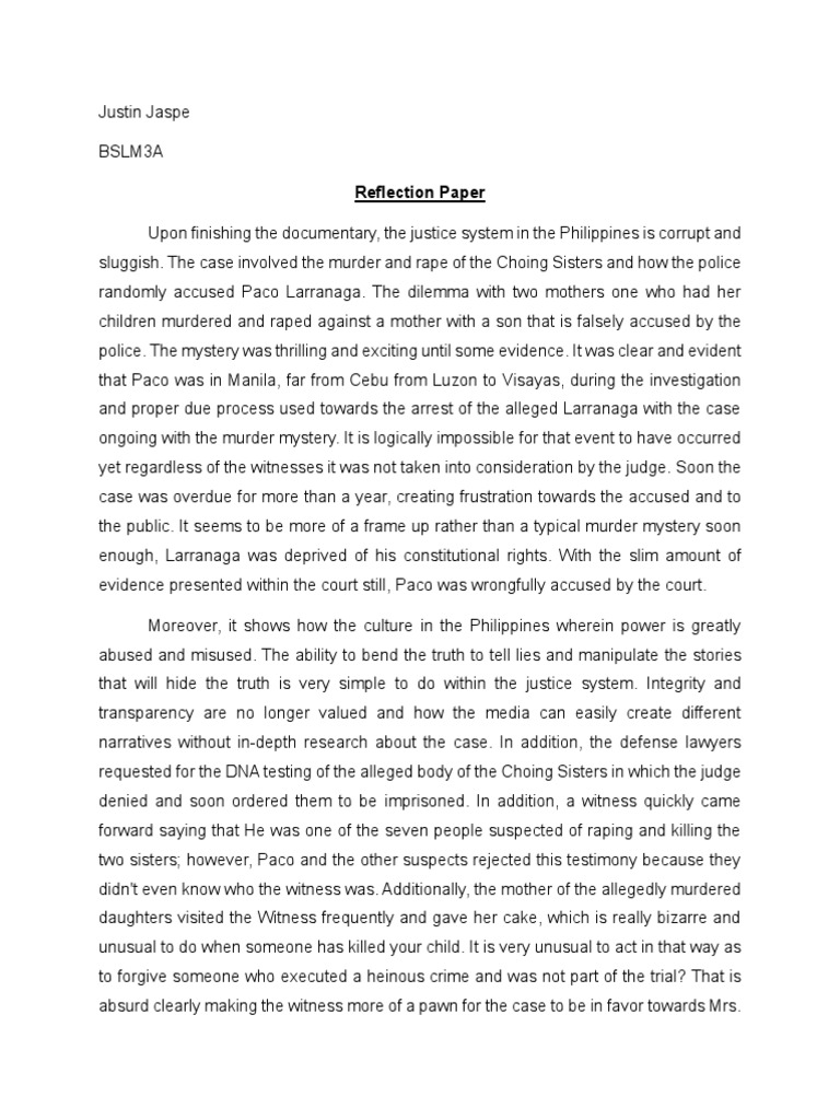 M1 Pre Task 1 (Reflection Paper) | PDF