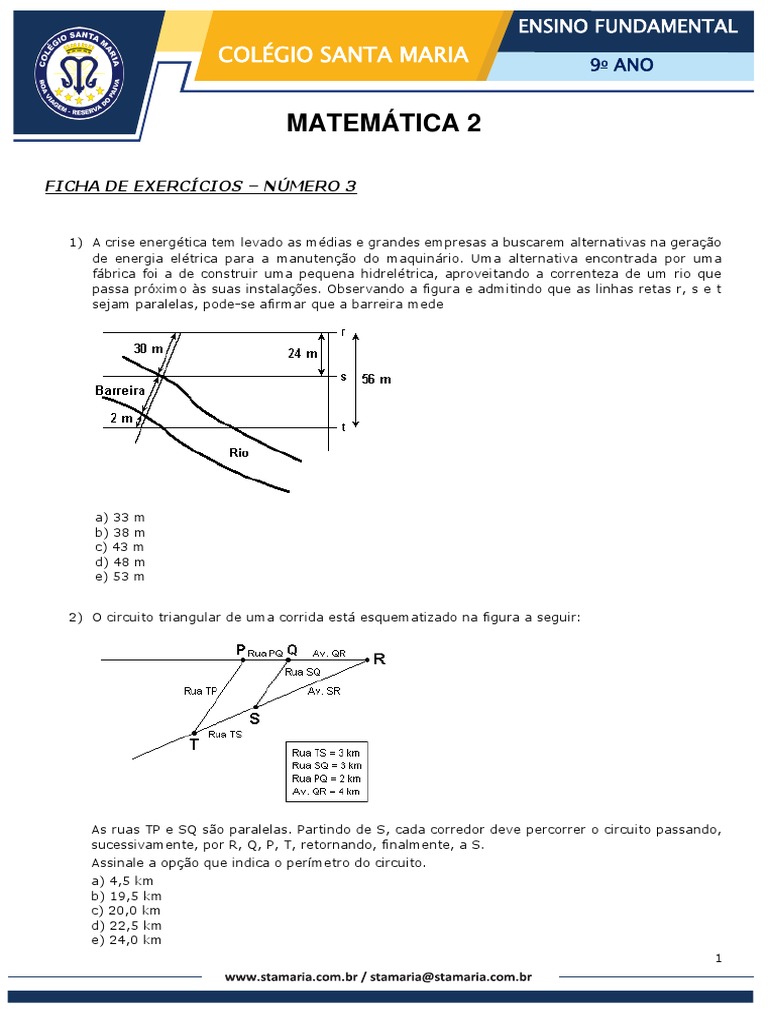 FICHA+N%c2%Ba+3+ +MATEM%c3%81TICA+2+ +9%c2%Ba+ANO+ +Revis%c3%a3o+I ...