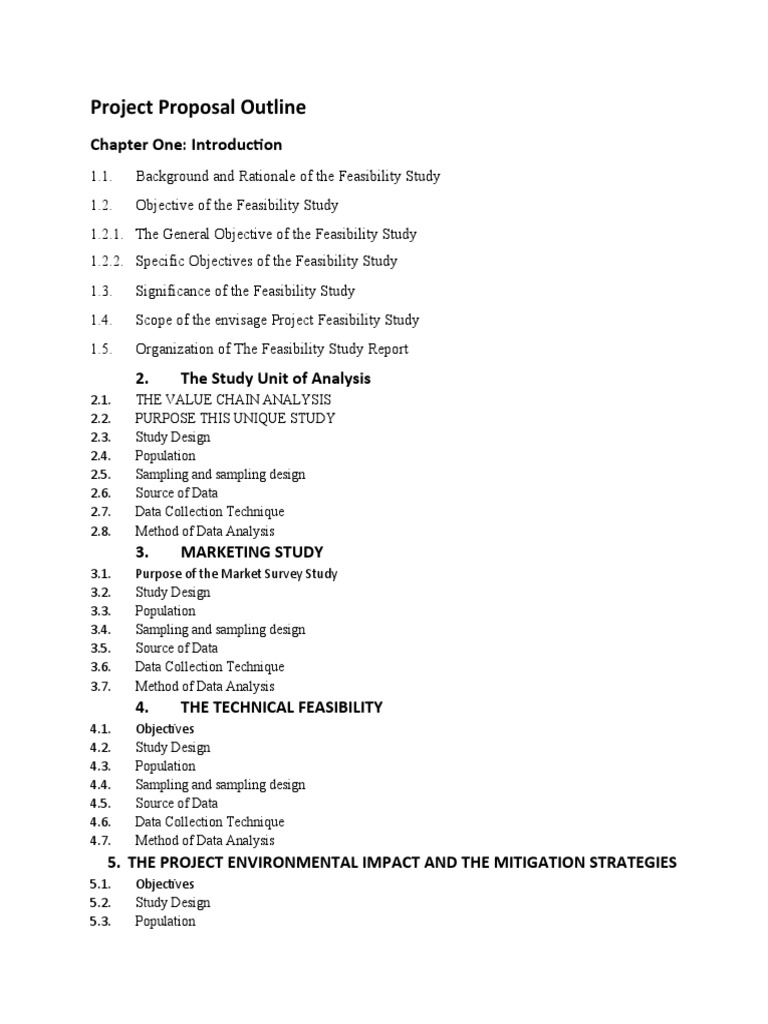 Coffee Shop Feasibility Study | PDF