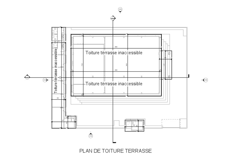 Plan de Toiture Térrasse Projet1 Modif | PDF