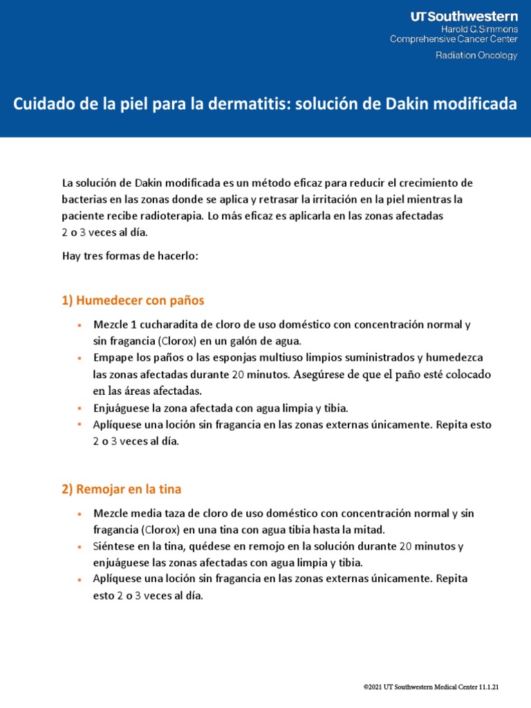 Solucion Dakin | PDF