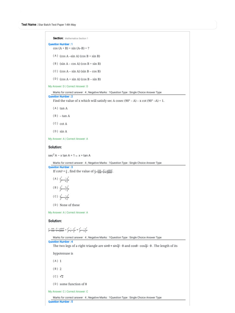 Https Apnikaksha - Ilearn.edusquares - Com Questionpaper 21 | PDF